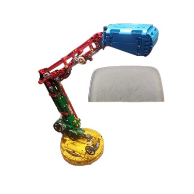 MOC-25810 谷歌配色台灯 电子图纸 拼插积木 839片