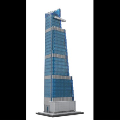 MOC-183374 30哈德逊庭院1:800比例 3089片 电子图纸 拼插积木