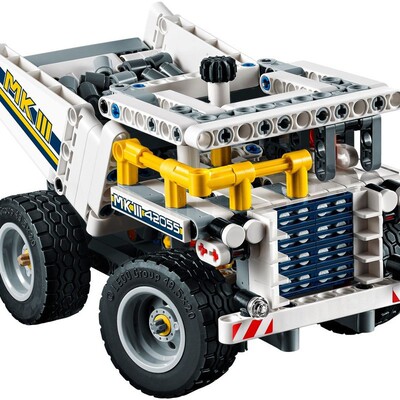 MOC-42055-1-S1  迷你矿运卡车 电子图纸 无贴纸 306片 拼插积木