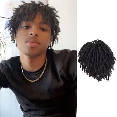 脏辫假头套AfroWigsToupee