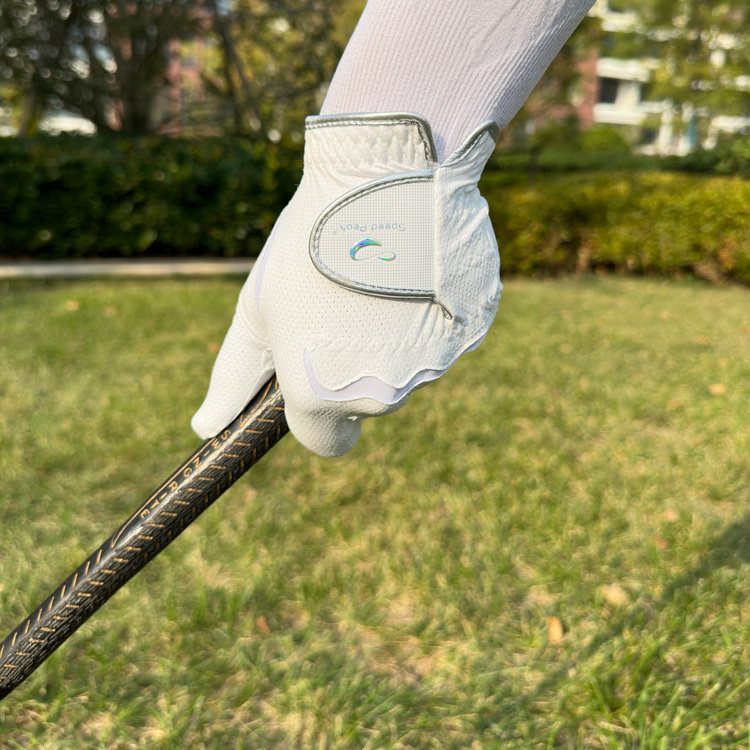 高尔夫手套男 轻薄透气防晒防滑左右双手球童纳米超纤布 正品GOLF