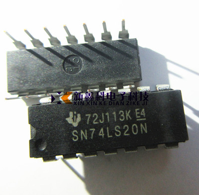 SN74LS20N DIP-14 逻辑IC 栅极逆变器 全新原装