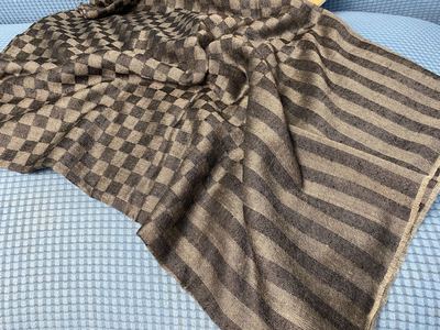 驴家经典格子羊绒围巾克什米尔pashimina羚羊绒披肩