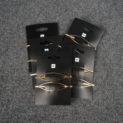 金色一字夹边夹碎发夹时尚发饰