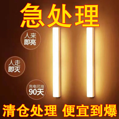 顶者LED人体感应长条磁吸灯