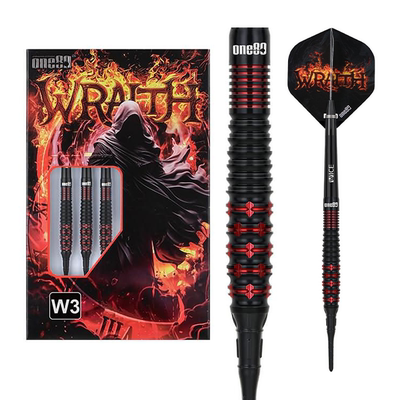 ONE80 WRAITH 红黑系列 W3 软镖 18g/20g 硬镖 23g/25g