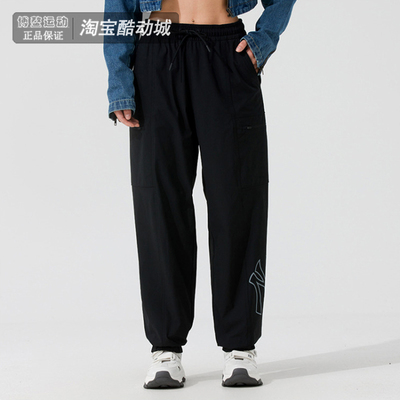 MLB男女裤工装运动宽松束脚长裤