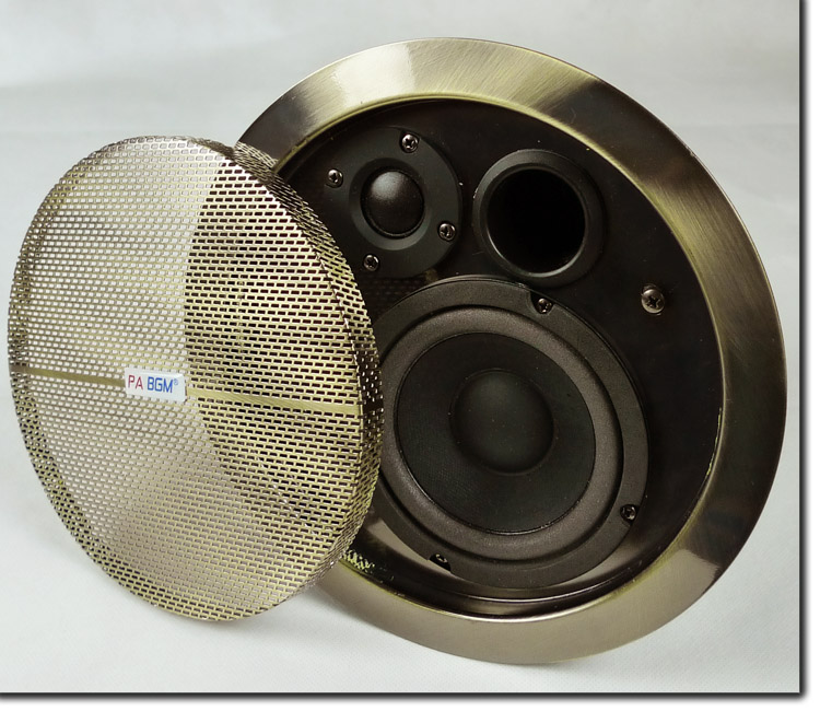 PABGM CS-902 带后罩定压吸顶喇叭 全金属 带后盖 20/30W 电压