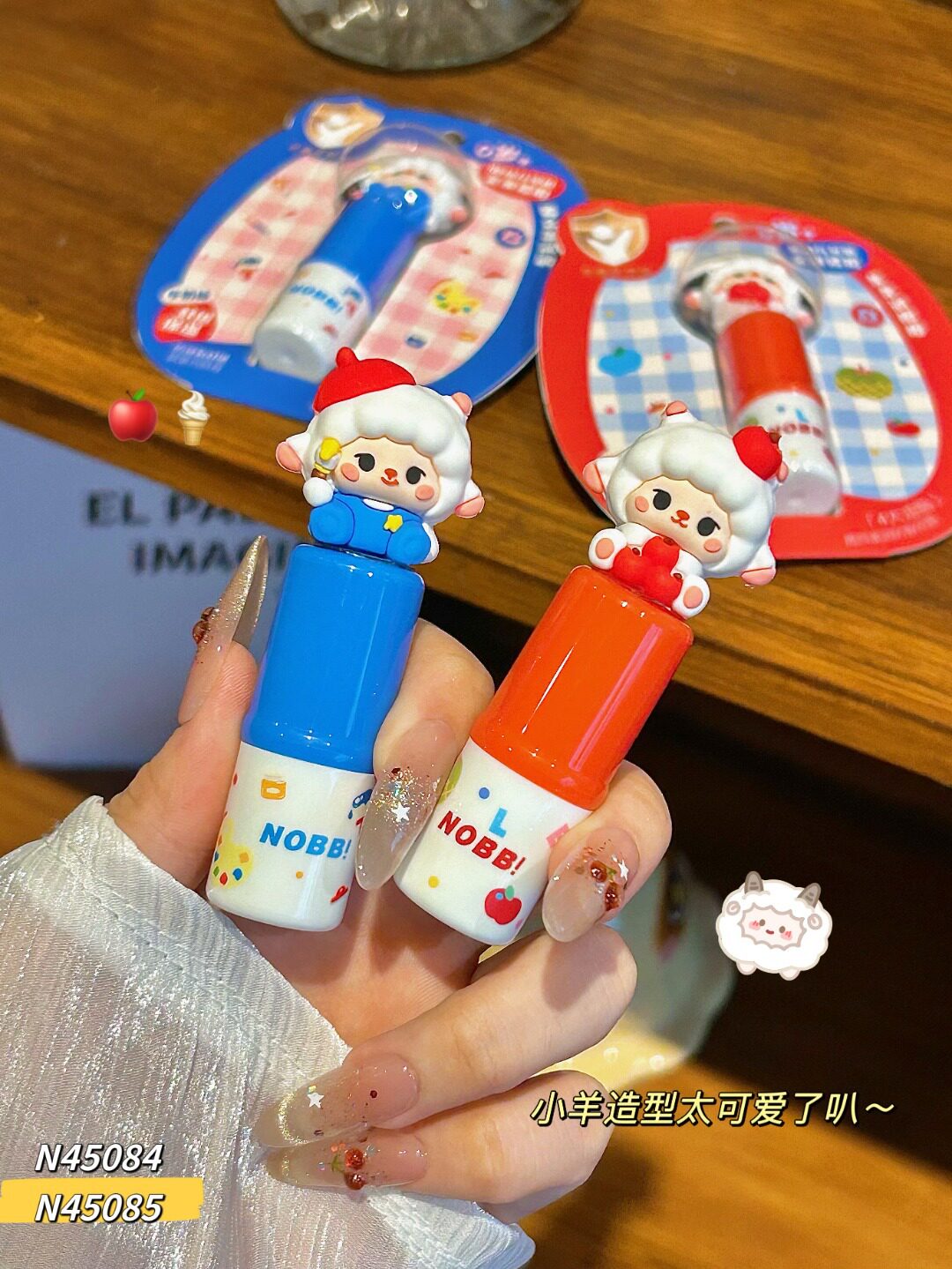 防皴裂舒缓婴童润唇膏 秋冬滋润保湿小羊护唇