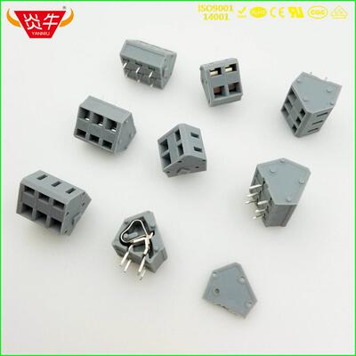 弹簧式PCB接线端子DG245 KF243A7.5mm ZFKDS1.5C连接器接插件高正