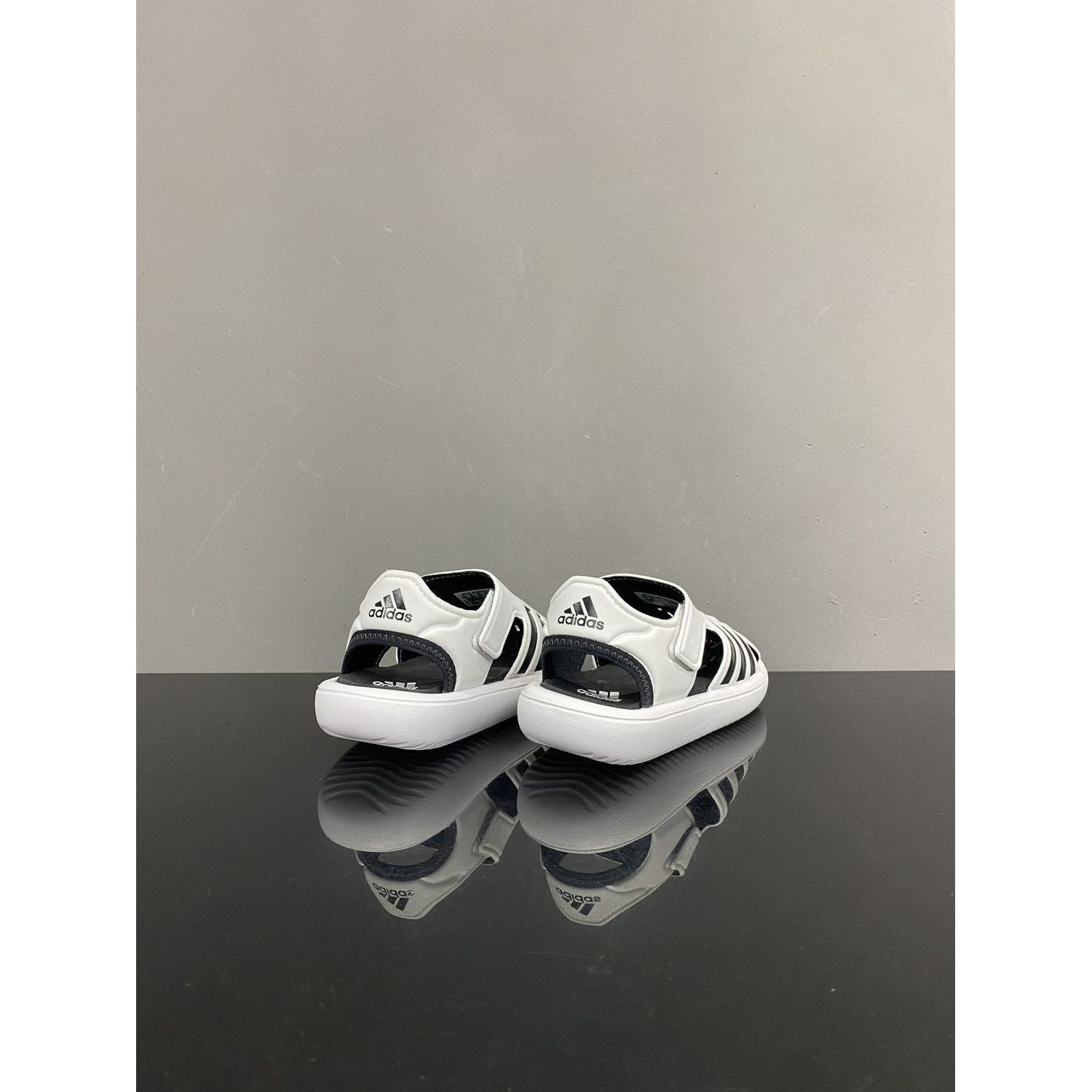 Adidas阿迪达斯官方正品儿童夏季款凉鞋软底舒适透气沙滩鞋洞洞鞋