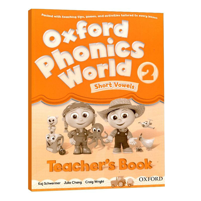 牛津少儿英语自然拼读教材 Oxford Phonics World 2 Teacher's Book教师用书 OPW幼儿语音_虎窝淘