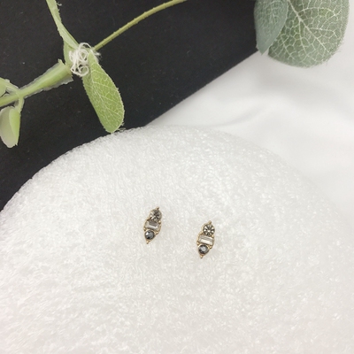 饰品耳环百搭时尚简约欧美风格