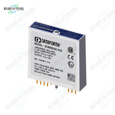 SCM5B34C-01D[传感器LINEARIZED 2-/3-WIRE RTD INPUT]