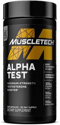 Testosterone Booster for Men | MuscleTech AlphaTest | Tribul