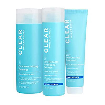 Paula's Choice CLEAR Extra Strength Acne Kit, 2% Sal