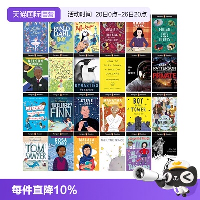 【自营】企鹅英语分级阅读 Penguin Readers Level starter 1 2 3 4 5 6 7 企鹅兰登 英文原版小说 文学经典 分级绘本