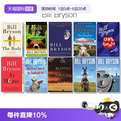 【自营】英文原版 偏跟山过不去 比尔·布莱森旅行游记 Bill Bryson 林中漫步 A Walk in the Woods