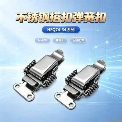 不锈钢搭扣弹簧紧扣HFQ6