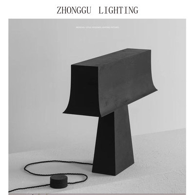 BC2000设计师原创中古包豪斯复古书房装饰台灯样板房酒店床头中式