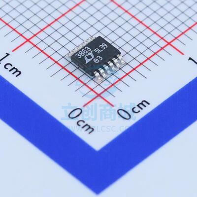 DC-DC控制芯片 LTC3863EMSE#PBF MSOP-12EP ADI 全新原装进口