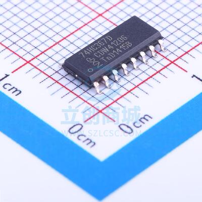 缓冲器/驱动器 74HC367D SOIC-16 全新原装进口