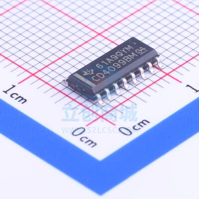 锁存器 CD4099BM96 SOIC-16 TI全新原装进口