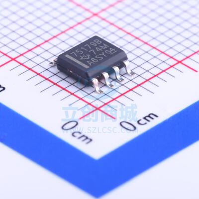 RS-485/RS-422芯片 SN75179BDRG4 SOIC-8_150mil TI 全新原装进口
