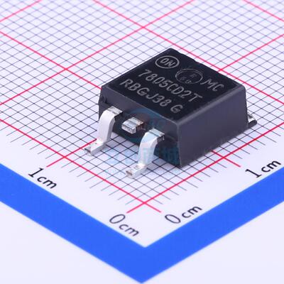 线性稳压器(LDO) MC7805CD2TG TO-263-2 onsemi(安森美)
