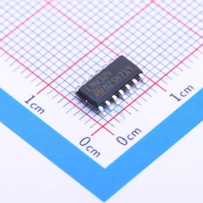 运算放大器 LMV324IDT SOIC-14_150mil ST(意法半导体)