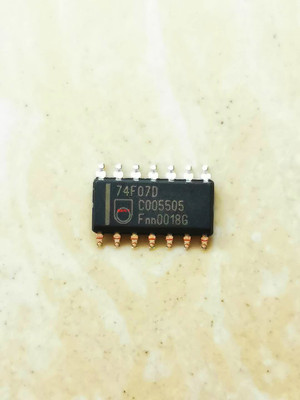 集成IC电路芯片74F07D  74F07  F07  SOP14原装拆机质量保证