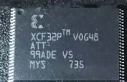 集成IC电路芯片XCF32PVOG48C XCF32 XCF32P TSOP48原装拆机