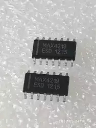 高速单电源闭环满摆幅缓冲器 MAX4219ESD   MAX4219  SOP14 芯片