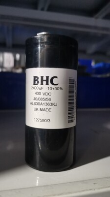 BHC ALS30A1363KJ 2400UF 400VDC原装ABB变频器800滤波电解电容