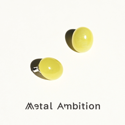 玛瑙复古纯银女新中式耳钉