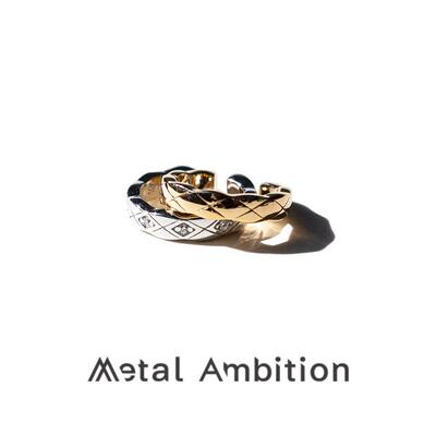 金银拼色耳夹女高级感耳夹无耳洞