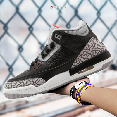 AIR JORDAN 3 RETRO BG大童运动休闲鞋DM0967-010