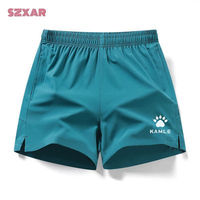 KE夏季运动短裤男女款三分裤羽毛球裤冰丝速干裤带口袋健身跑步裤