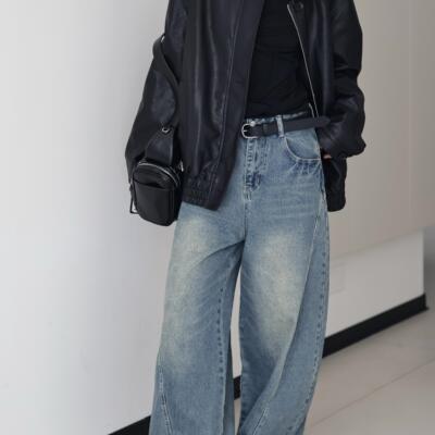 AIRROOM经典时髦皮衣夹克外套女