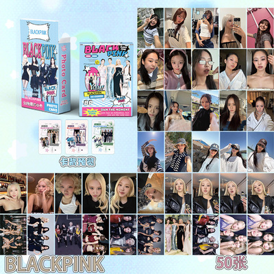 新款BLACKPINK专辑小卡明信片
