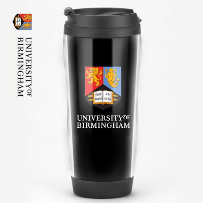 英国学校定制 伯明翰大学Birmingham校徽留学生纪念品马克水杯子