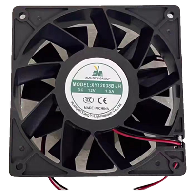 建准全新XY12038B24H/B12H DC24V/12V 12CM变频器展示柜散热风扇