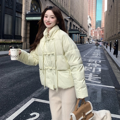 现货2025新款主推白鸭绒羽绒服女6605P215K328