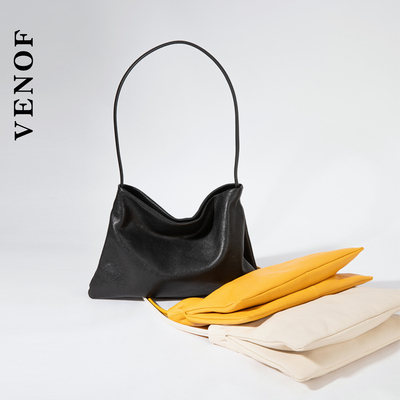 维洛芬品牌头层羊皮单肩包