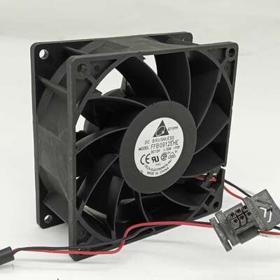 台达FFB0912EHE 9038 9CM DC12V 1.5A机箱游戏机暴力散热风扇9238