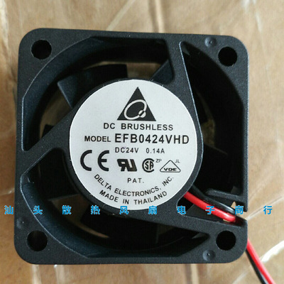 原装台达4020 4CM 24V 0.14A EFB0424VHD 变频器 服务器 散热风扇