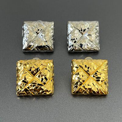 fedoma新款耳钉超美个性闪亮元素日常百搭轻奢小众925银针耳饰女