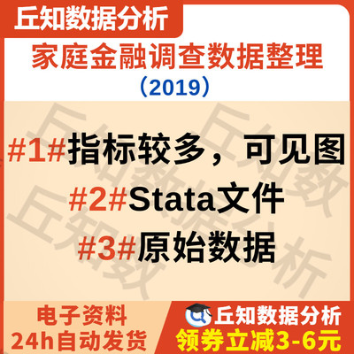 2019家庭金融调查数据整理 chfs 19含问卷，stata数据集