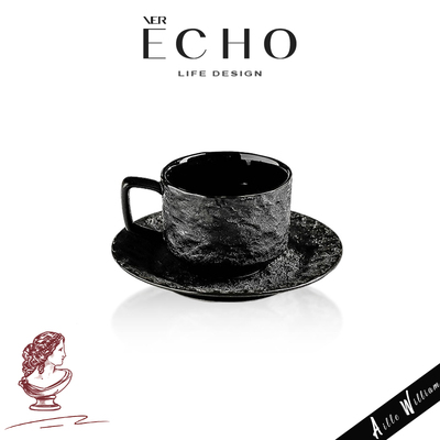 ECHO高级感陶瓷咖啡杯碟套装礼物