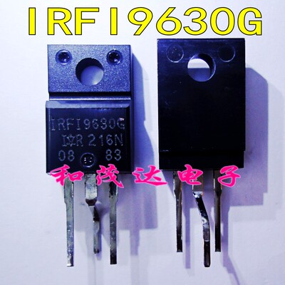 IRFI9630G 全新进口 TO-220F塑封9630场效应MOS管P沟道-200V-4.3A